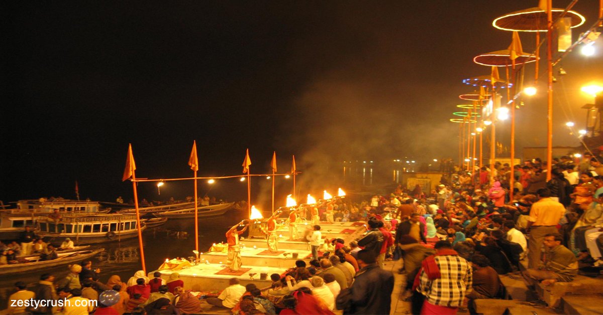 Top 12 Ghats and Ganga Aarti Timing in Varanasi